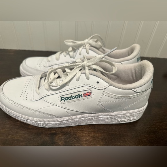 Reebok | Shoes | Reebok Classic Shoes Logo In Green Union Jack Flag ...